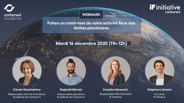 Faites un crash-test de votre activité face aux limites planétaires